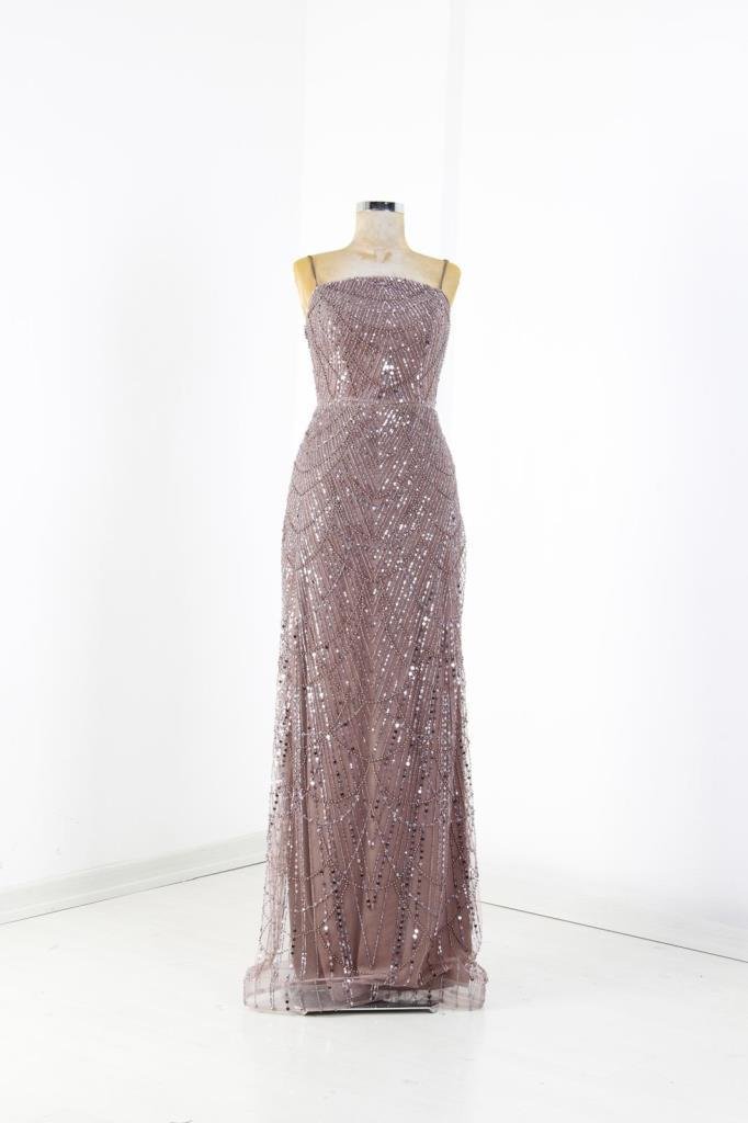 Evil Saten Abiye - Abiye Sultan Tesettür Giyim